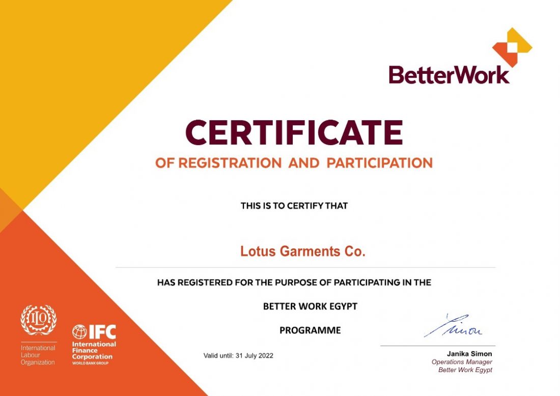 Certificates - Lotus